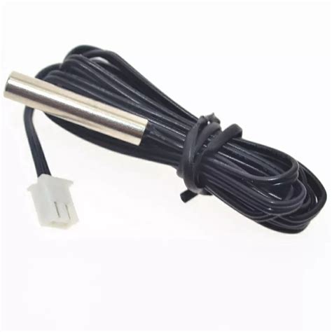 Sensor De Temperatura Ntc 10k Prova Dagua Sonda 2 Metros Shopee Brasil