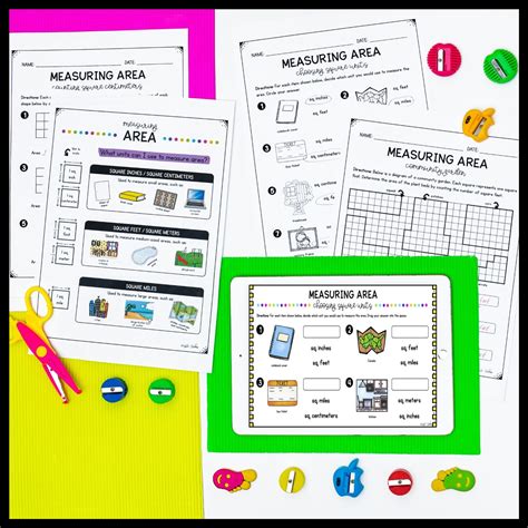 Measuring Area In Square Units MD C MagiCore