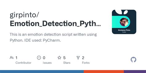 Github Girpintoemotiondetectionpython This Is An Emotion