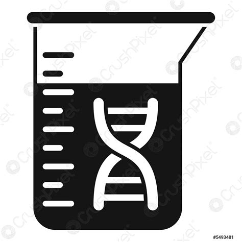 Flask Science Icon Simple Vector Gmo Food Stock Vector 5493481 Crushpixel