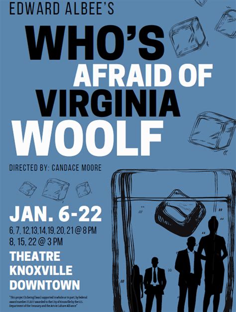 Whos Afraid Of Virginia Woolf At Theatre Knoxville Downtown Performances January 6 2023 To