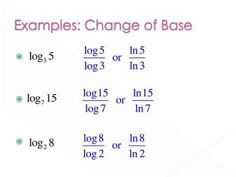 PPT Properties Of Logarithms PowerPoint Presentation Free Download ID 2796088