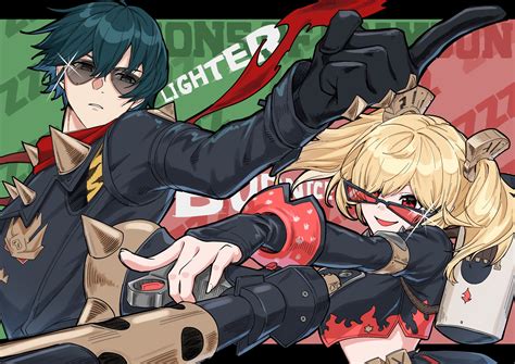 Kikka 0141 Burnice White Lighter Zenless Zone Zero Zenless Zone