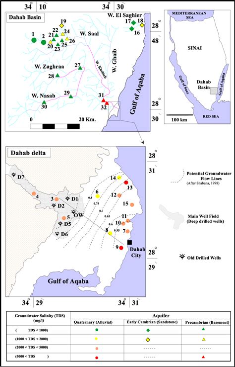 Figure 1 From Application Of Multi Isotopes And Geochemical Modeling For Delineating Recharge