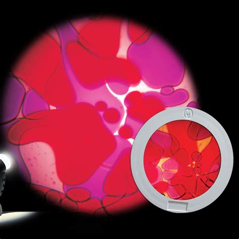 Mathmos Space Projector Lavalamp Effectwielen Violetrood