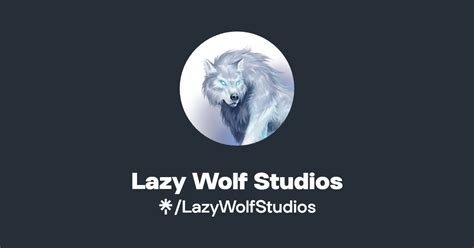 Lazy Wolf Studios Instagram Facebook TikTok Twitch Linktree
