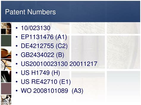 Ppt Patent Bits And Pieces Powerpoint Presentation Free Download