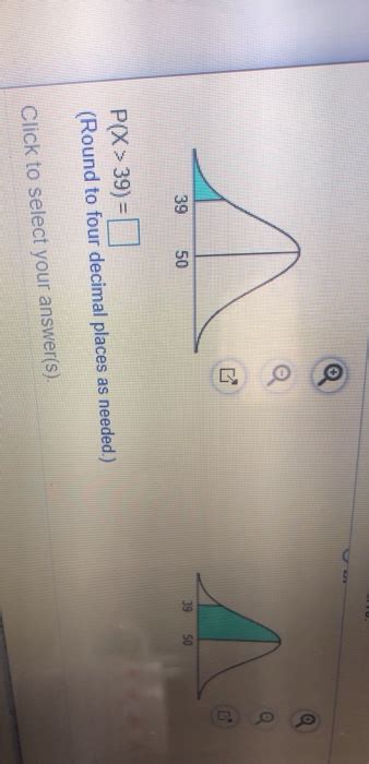 Solved Assume The Random Variable Xis Mean U 50 And Standard