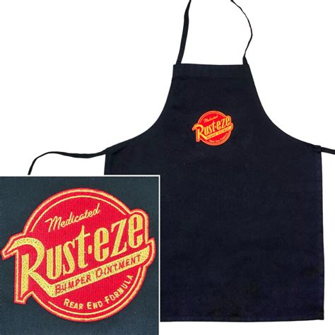 Rust Eze Logo From Disney S Cars Custom Fully Embroidered Etsy