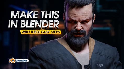 How To Create Realistic Characters In Blender With These Steps Youtube