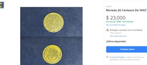 Una Moneda De Centavos De 12 Lados Que Se Ofrece En Más De 22000 Pesos