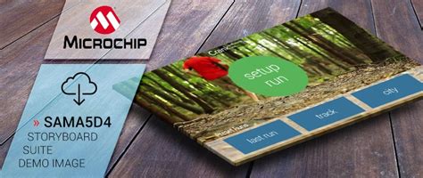 Try It Now Storyboard Demo Image For Microchip Sama5d4
