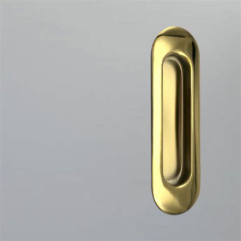 Flush Pull Handles Tagged Gold Finish Flush Pull Handles