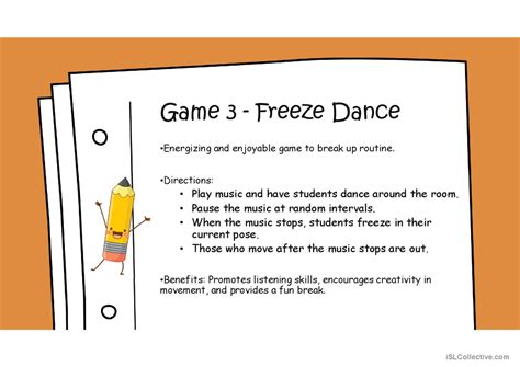 Transition Activities For Classrooms English Esl Powerpoints