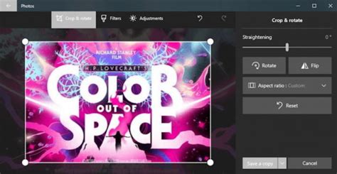 Can I Crop And Skew Photos In Windows 10