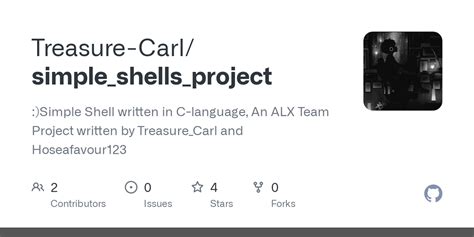 GitHub Treasure Carl Simple Shell Simple Shell Written In C Language An ALX Team Project