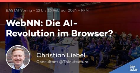 🚀 In Einer Stunde Startet Der Talk Zum Thema Webnn Die Ai Revolution