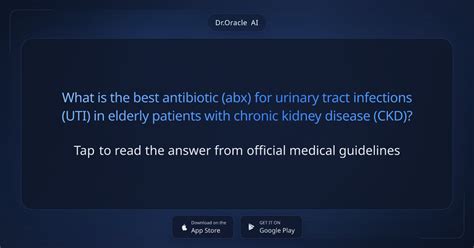 What Is The Best Antibiotic Abx For Urinary Tract Infections Uti In
