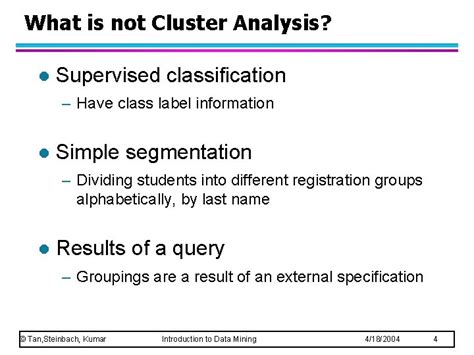 Data Mining Cluster Analysis Basic Concepts And Algorithms