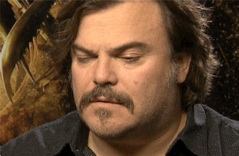 Jack Black Shows Off His Bizarre Eyebrow Acting Skills