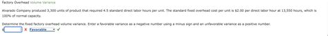 Solved Factory Overhead Volume Variance Of Normal Chegg Com