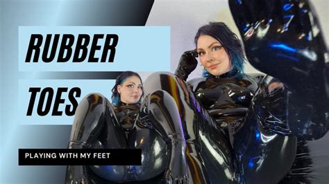 Rubber Toe Socks Feet Fun Lokana Lighto Latex Clips4sale