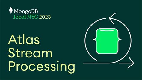 Introducing Atlas Stream Processing Youtube