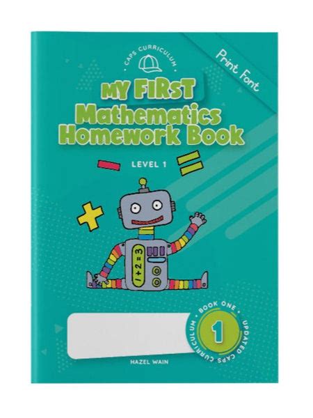 My First Mathematics Homework Book 1 Level 1 Print Blue Bird Learning Books