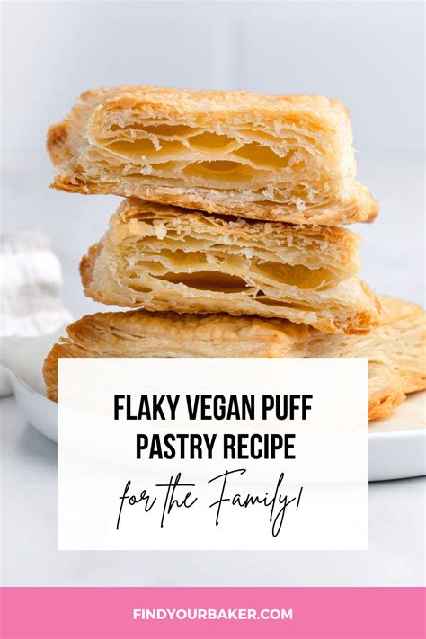 Flaky Vegan Puff Pastry Recipe Vegan Pastries Puff Pastry Recipes