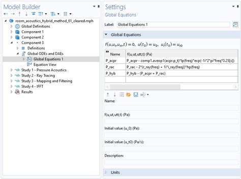 Modeling Room Acoustics Using A Hybrid Approach Comsol Blog
