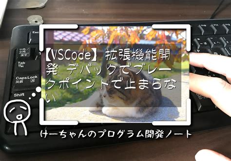 【vscode】拡張機能開発 デバッグでブレークポイントで止まらない