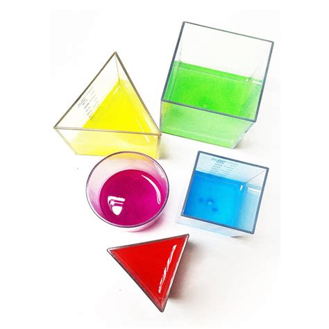 몬테소리 과학 재료 측정 컵 세트 보존 법 학습 자료 유아 교육 게임 교육 보조 학습 및 교육