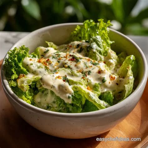 Greek Yogurt Caesar Dressing High Protein Creamy Easy