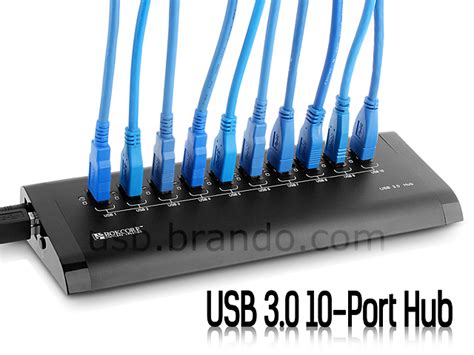 Usb 3 0 10 Port Hub