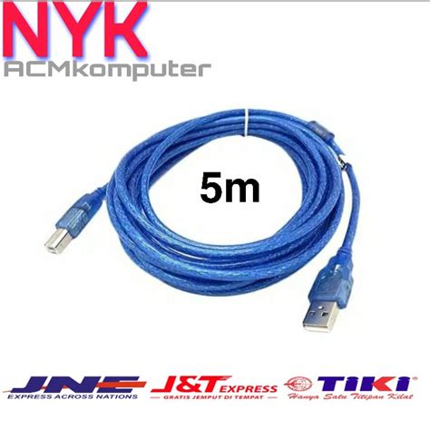 Jual Kabel Printer Sambungan Printer Tinta Printer Nyk 5 M Original