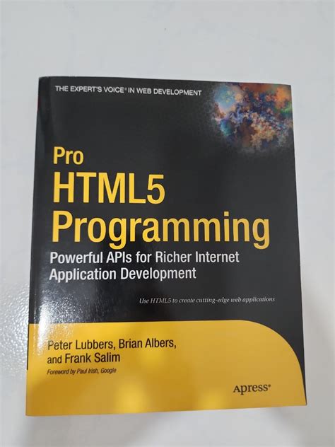 Pro HTML 5 Programming Hobbies Toys Books Magazines Textbooks On Carousell