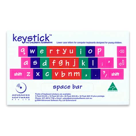 Keystick Keyboard Stickers Assistive Technology