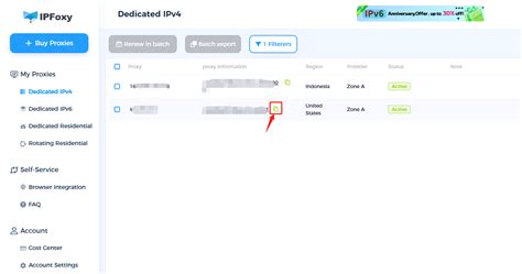 Bitbrowser Dedicated Proxy Integration Ipfoxy Help Center Proxy Setup Guides