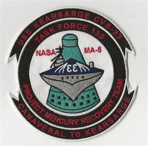 Mercury Nasa Patch 2