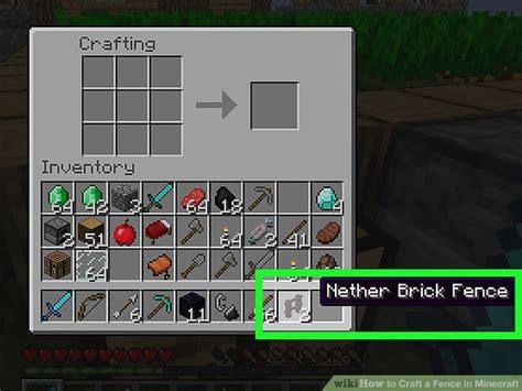 Ways To Craft A Fence In Minecraft WikiHow