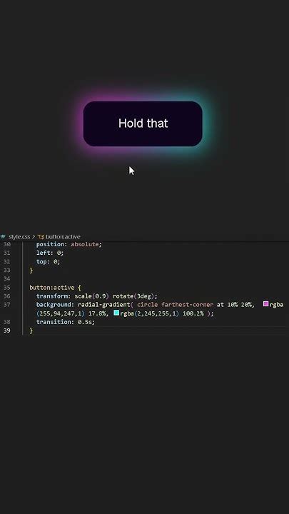 Animated Button In Css😍programming Coding Css Htmlcss Shorts