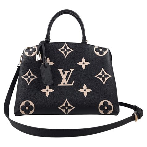 Louis Vuitton Grand Palais Bag Two Tone Monogram Empreinte Leather For