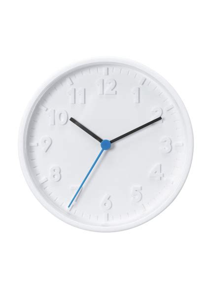 Часы настенные кварцевые ИКЕА СТОММА белый купить по низкой цене в интернет магазине Ozon