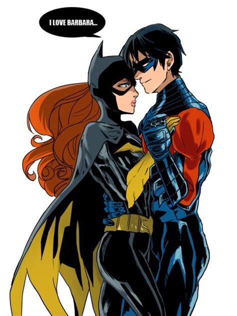 Batgirl And Robin Love