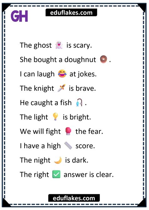Digraph Sentences Worksheets 25 Free Pdf Eduflakes