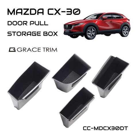 Mazda Cx 30 アクセサリー Cx30 カー用品 Mazda Cx 30 Dm系 ドアハンドル ポケット ドアポケットボックス 4個入