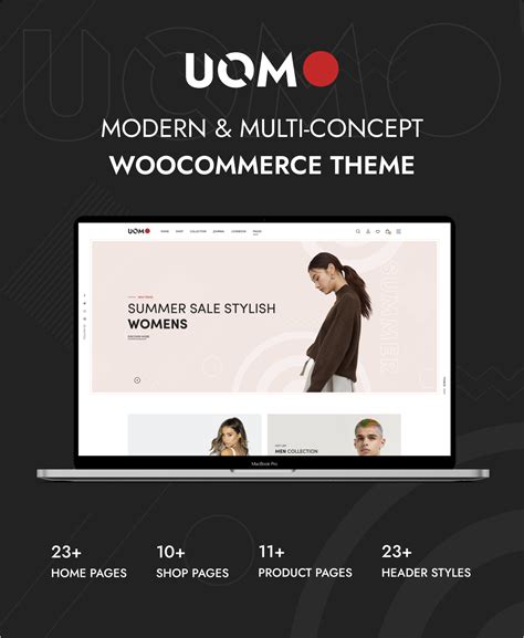 Uomo Multipurpose Woocommerce Wordpress Theme Theme Records