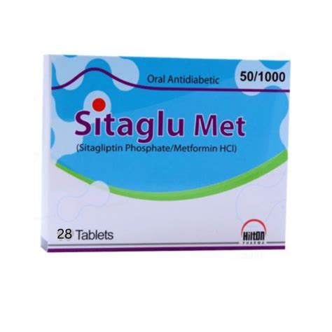 Sitaglu Met 50 1000mg Tab 28s