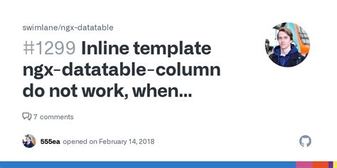 Inline Template Ngx Datatable Column Do Not Work When Passed To A
