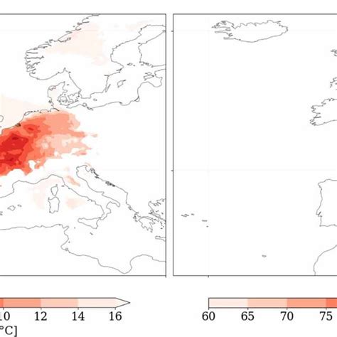 A Difference Between The Maximal Air Surface Temperature Ts Max And